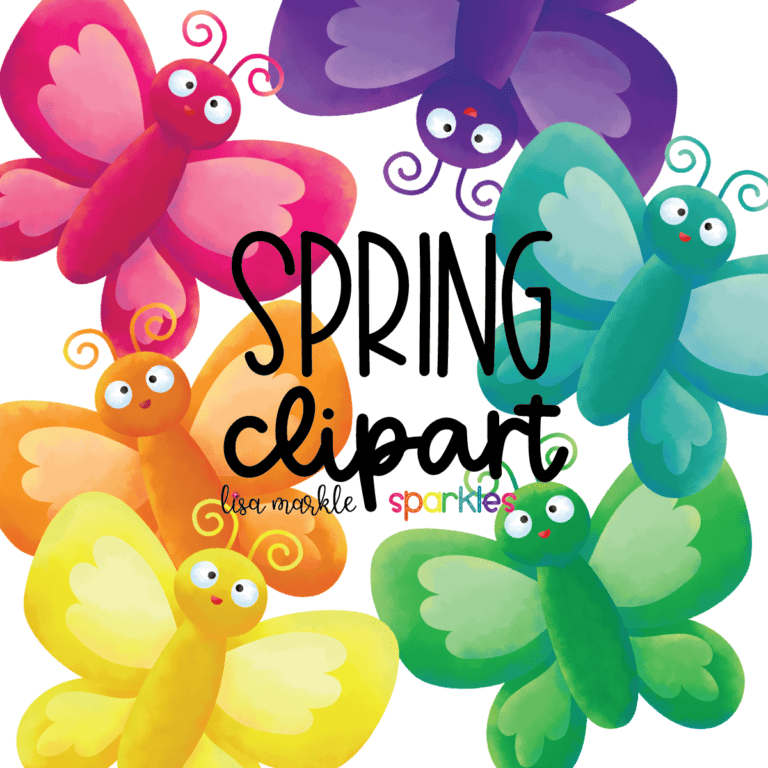 Best Spring Clipart - Lisa Markle Sparkles Clipart and Graphic Design